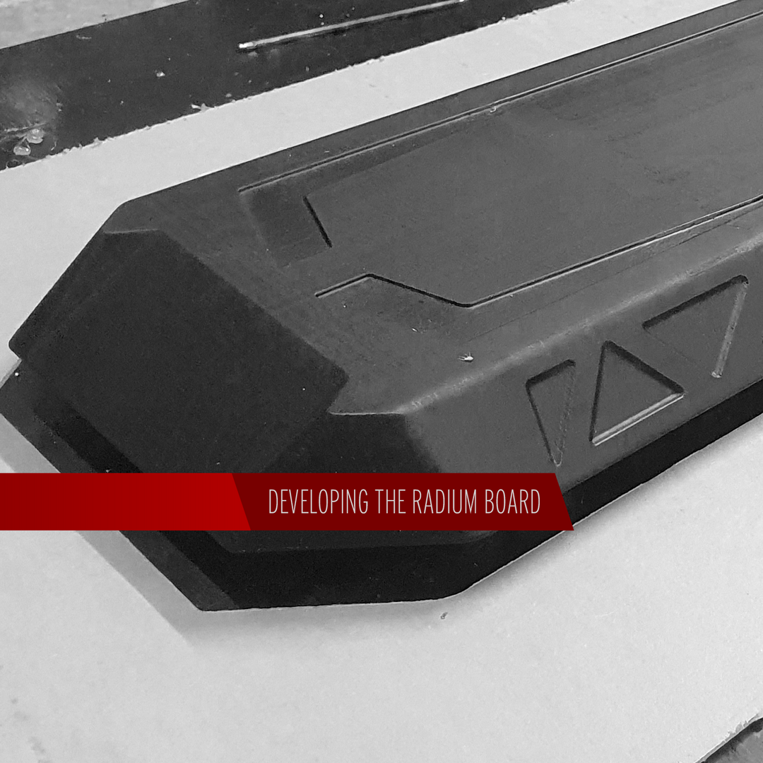 DEVELOPING THE RADIUM BOARD - #03 First Attempts at Composite Moulds ...