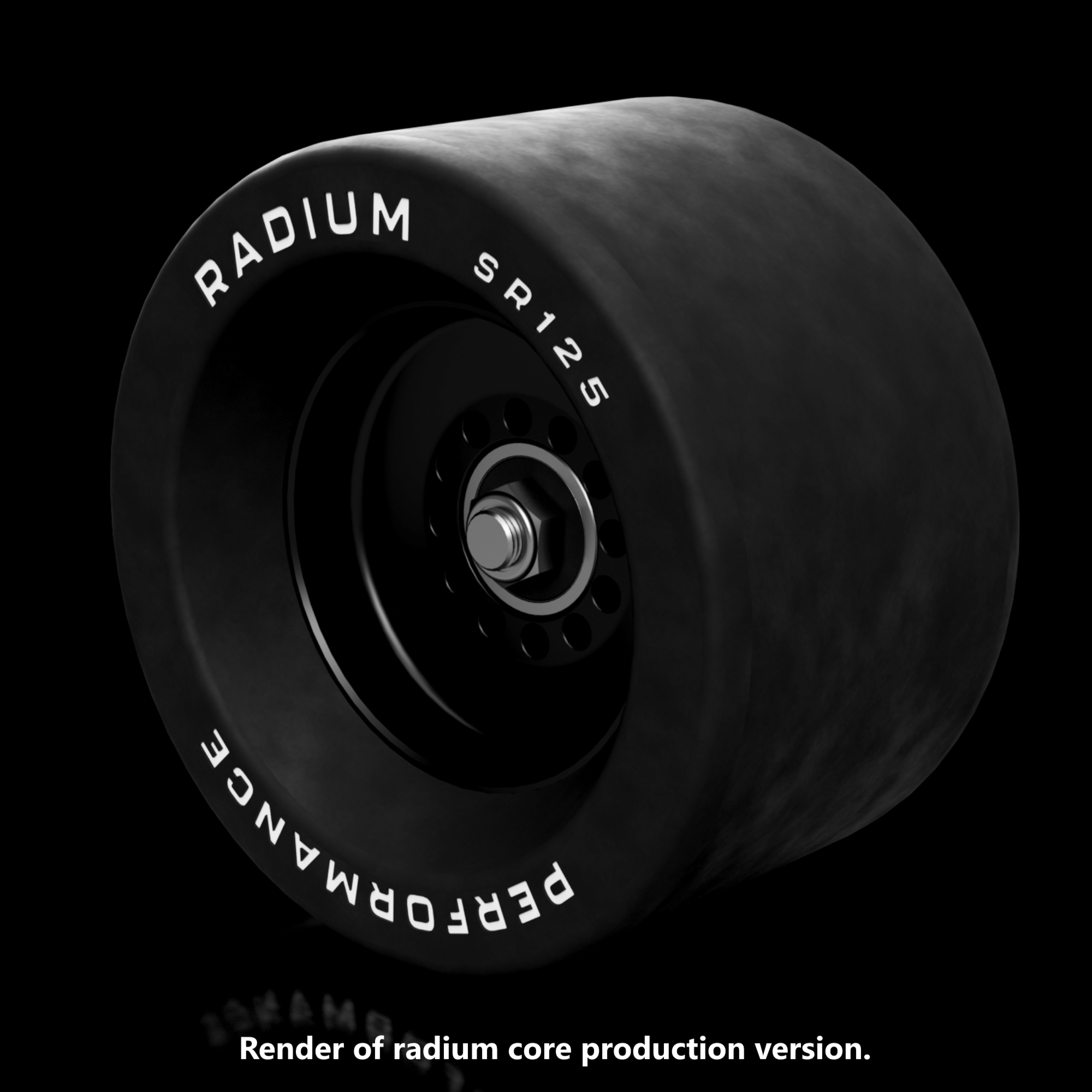 Radium Prototype Rubber Wheels for Electric Skateboards Longboards ...
