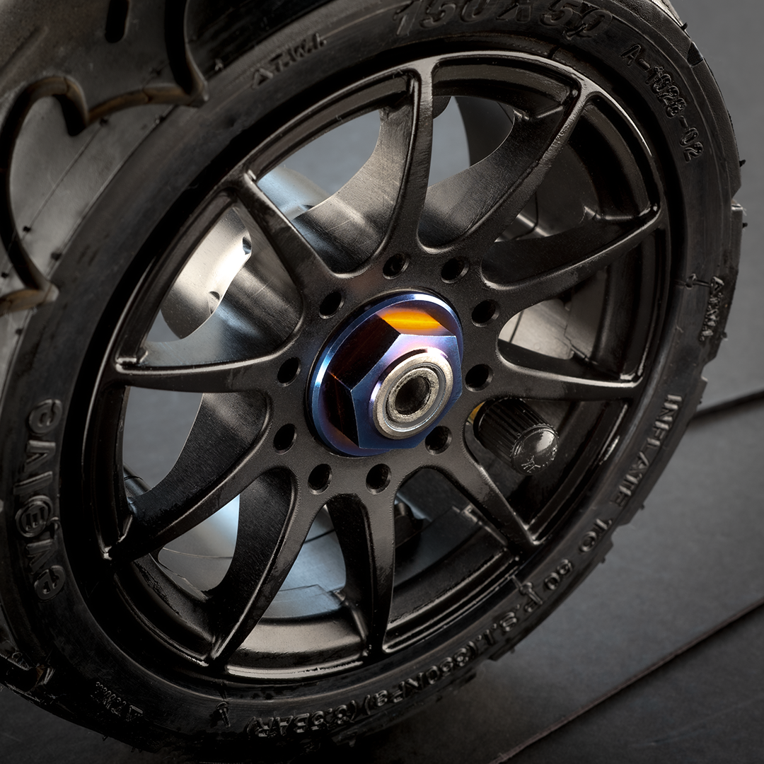 Titanium Wheel Nut for Matrix 2/Apex Air for Electric Skateboards ...