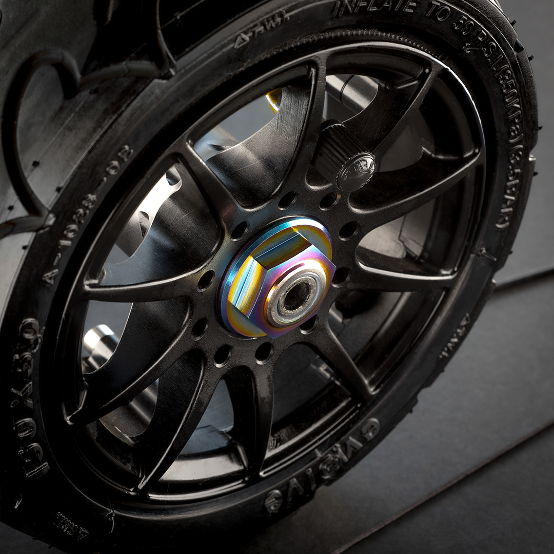 Titanium Wheel Nut for Matrix 2/Apex Air for Electric Skateboards ...